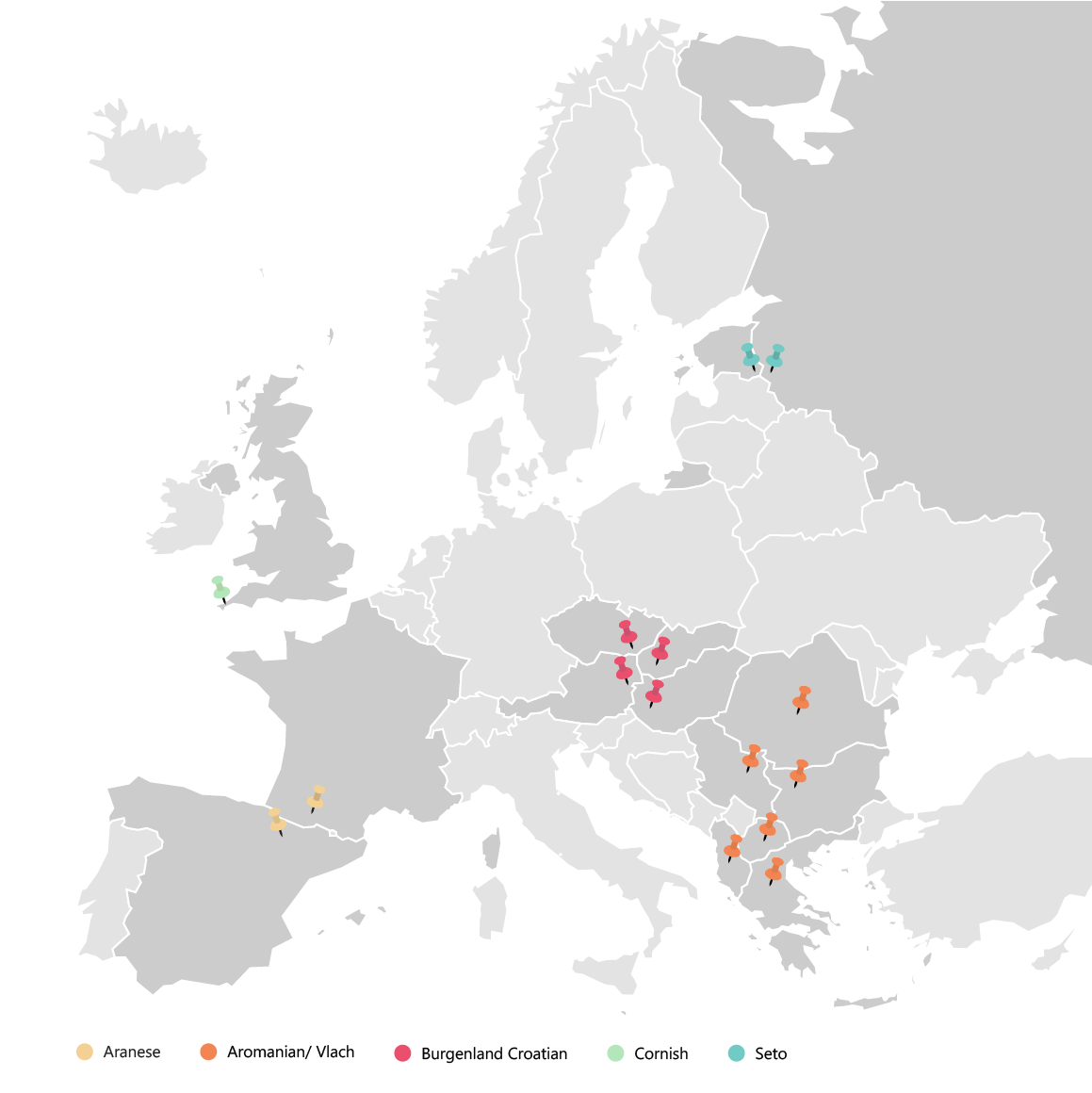 Selected Language Communities - RISE UP